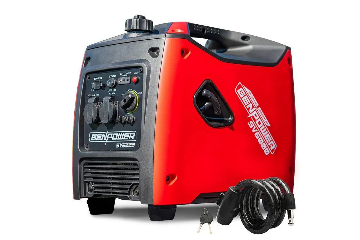 GenPower SV6000 Portable Inverter Generator — Freedom Volt